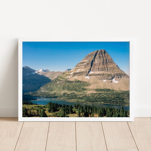 Glacier National Park Wall Art Montana Landscape Art Glacier - Etsy