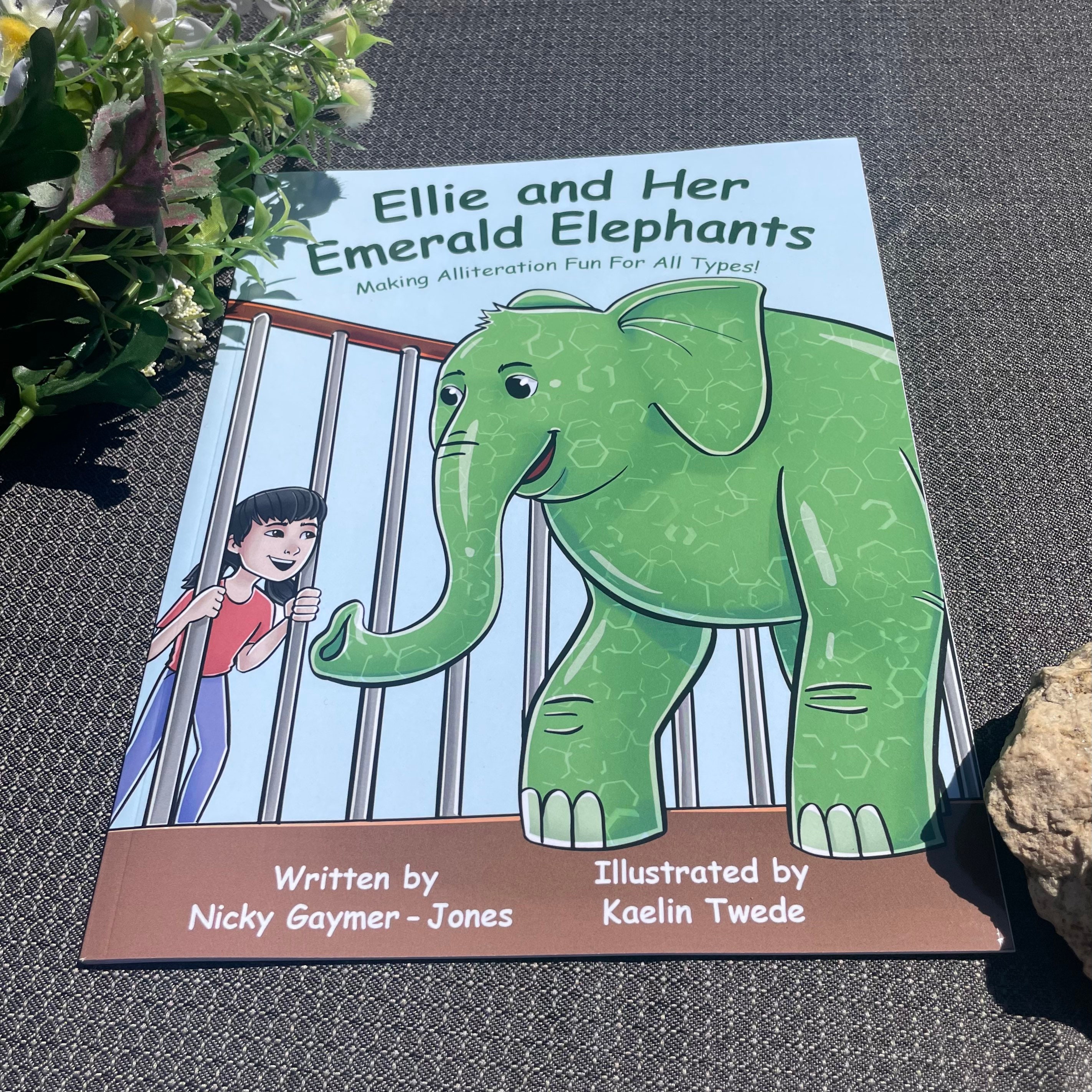 Ellie and Her Emerald Elephants: Kids Books, Children Books, Children ...