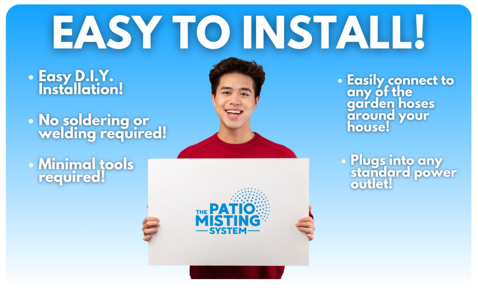 Patio Misting System, DIY, Outdoor, Outdoor Entertaining, Misting ...