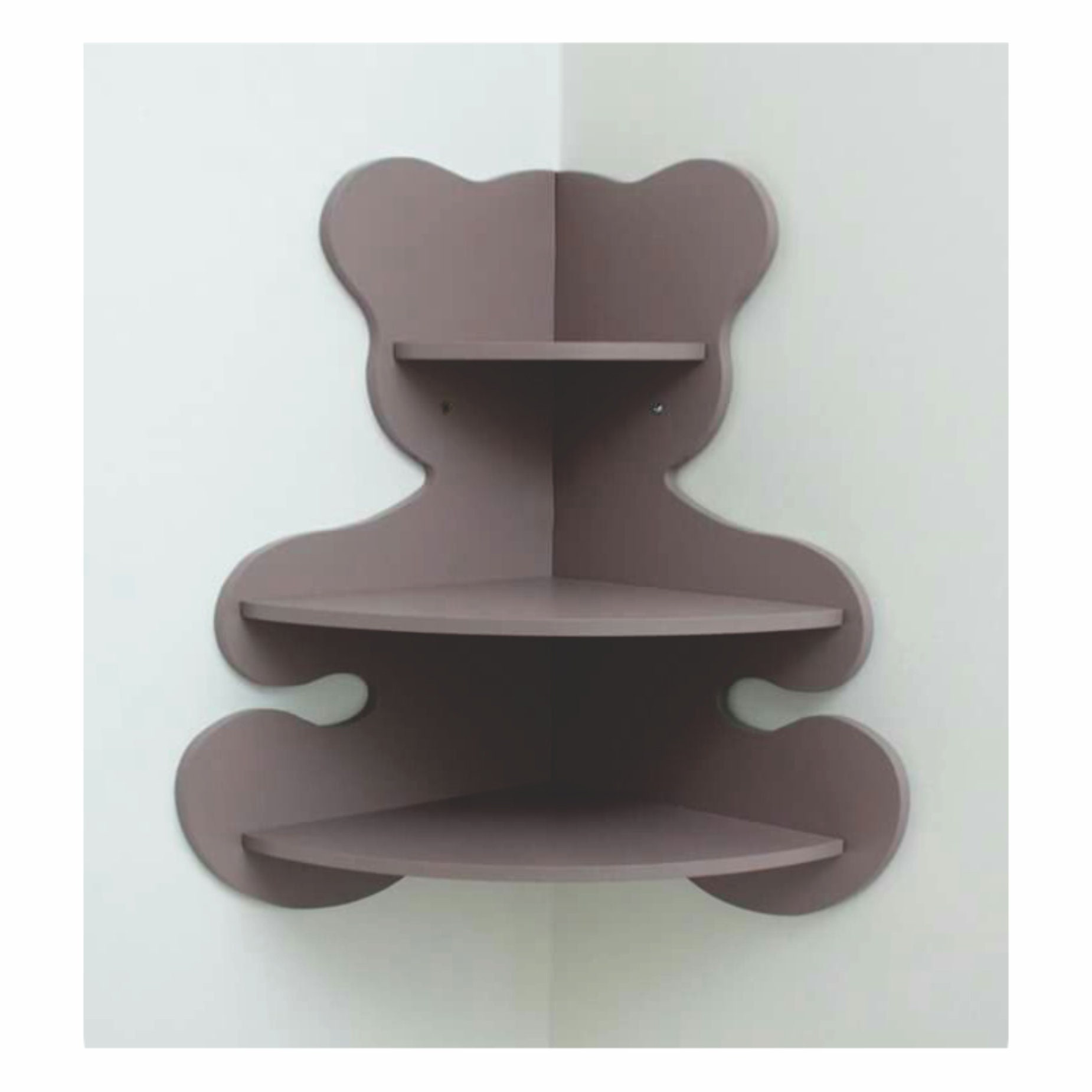 Baby Room Teddy Bear Wall Shelve - Home Décor - Digital Art - CNC File ...