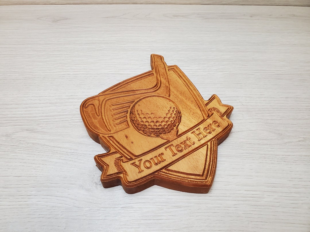 Digital Golf Trophy Plaque Design - Cnc/laser Machine File - Etsy