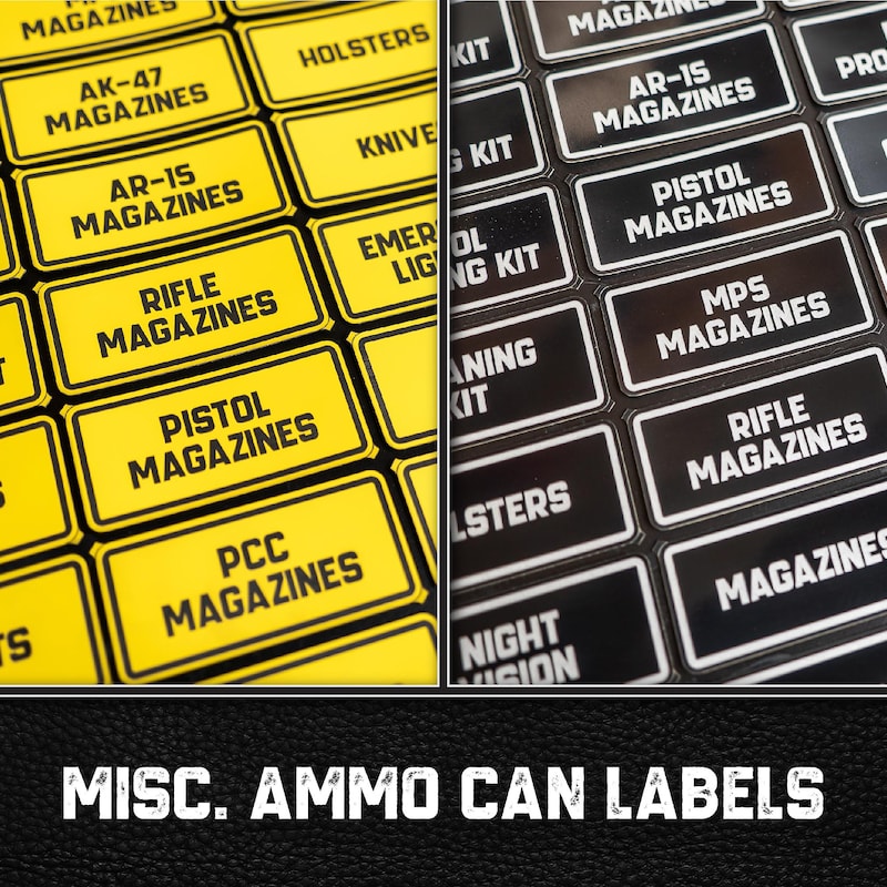 Custom Ammo Labels - Etsy