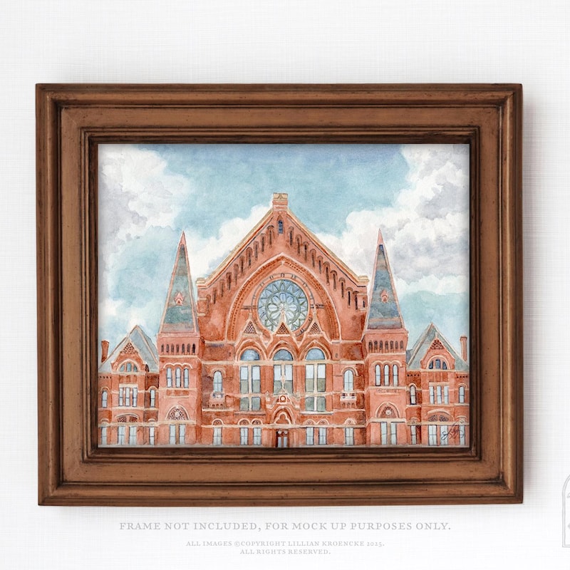 Orchestra Hall Wall Art - Etsy