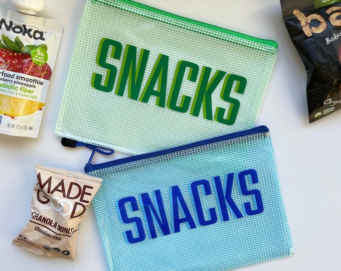 Small Snack Bag, Zipper Pouch, Water Resistant, Bachelorette Gift ...