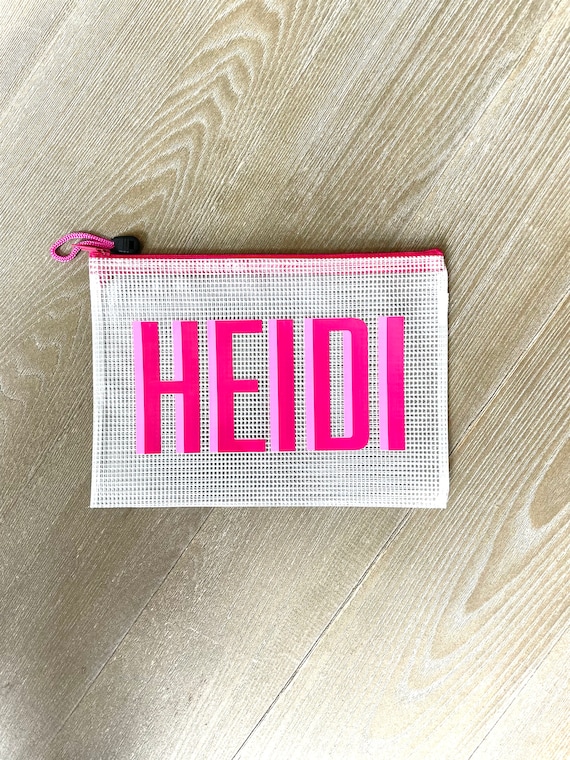 Personalized Pool Bag Zipper Pouch Water Resistant - Etsy