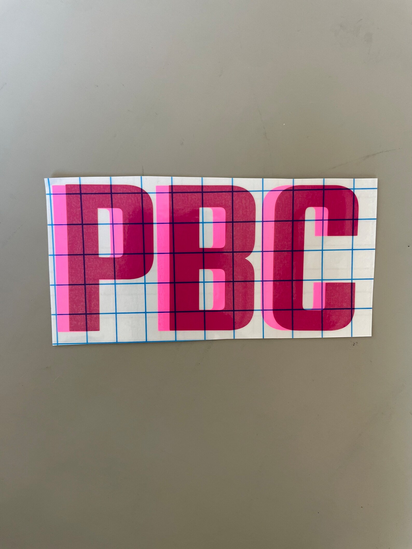 Personalized Permanent Vinyl Sticker Decal Modern Shadow - Etsy