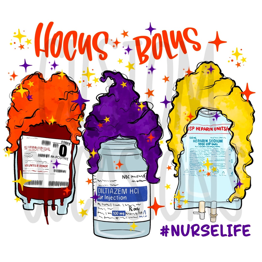 Hocus Bolus Halloween Nursing PNG - Etsy