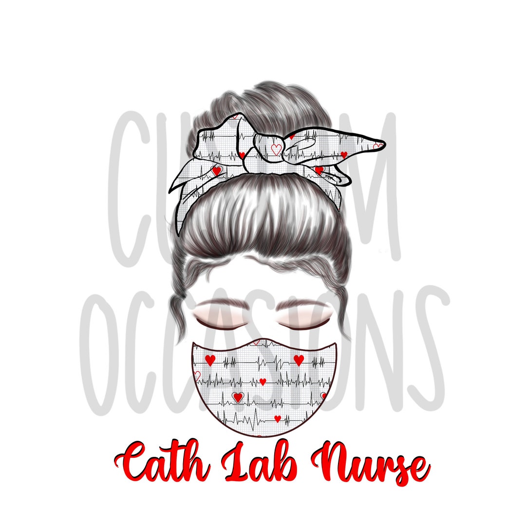 Cath Lab Nurse PNG - Etsy
