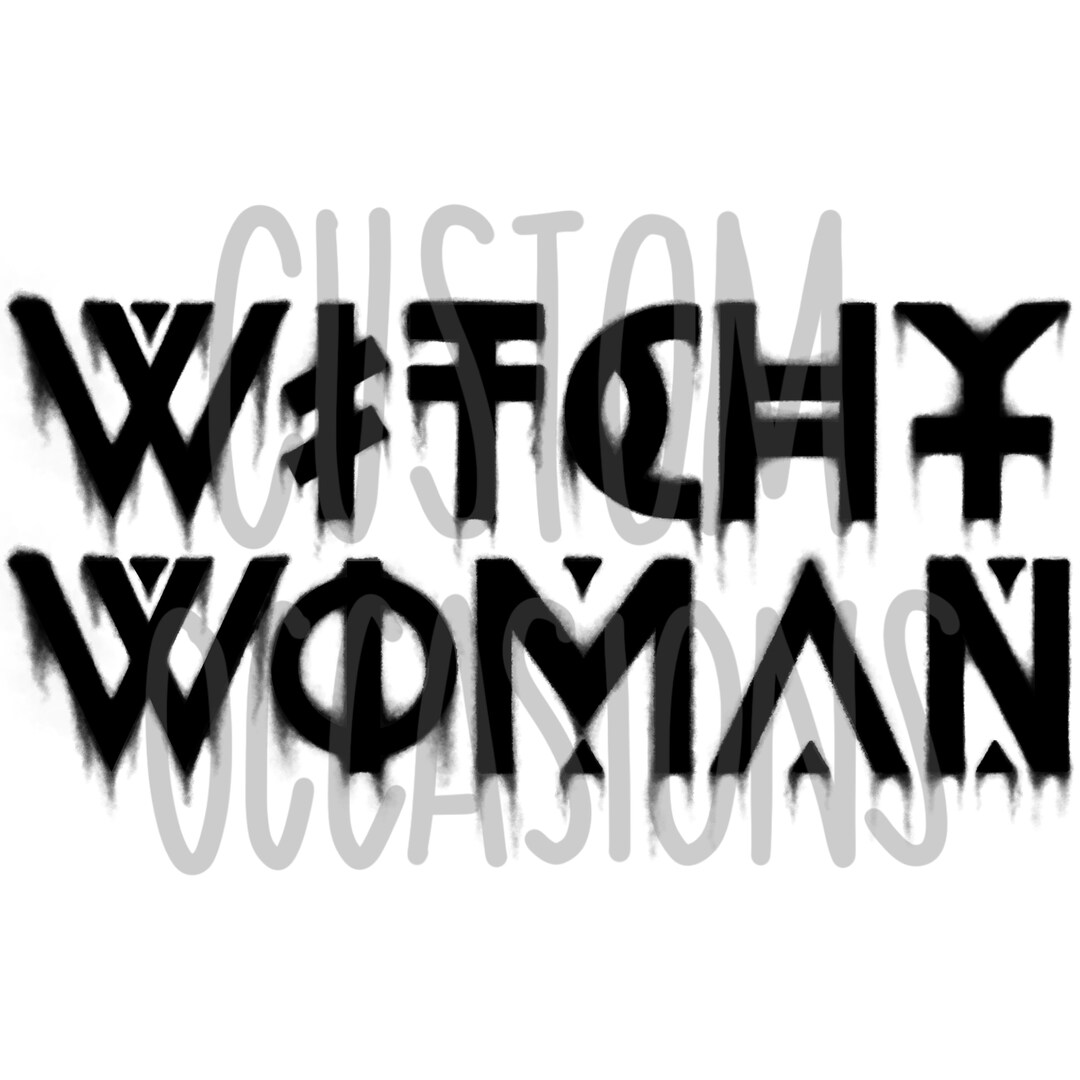 Witchy Woman PNG, Sublimation Design, Halloween, Witchcraft, Spooky - Etsy