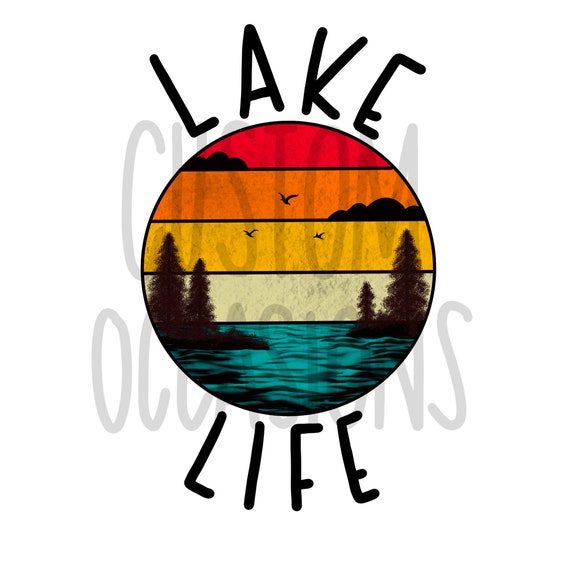 Lake Life PNG - Etsy