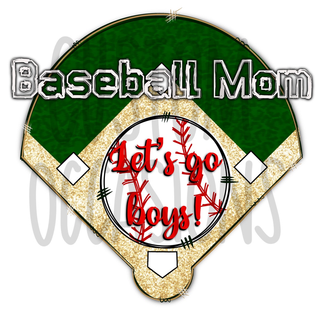 Baseball Mom Baseball Field PNG - Etsy