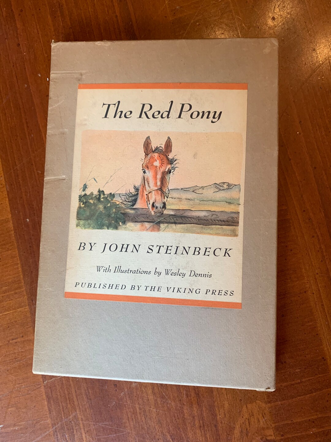 The Red Pony Book by John Steinbeck - Etsy
