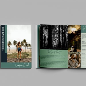 Photography Location Guide | Canva Template | Location Book | Client ...
