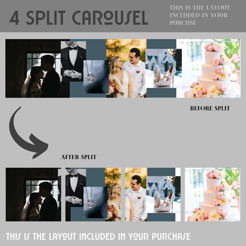 Carousel Instagram Template | Instagram Carousel Template Photography ...