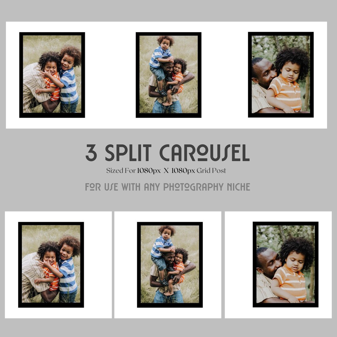 Carousel Instagram Template | Instagram Carousel Template Photography ...