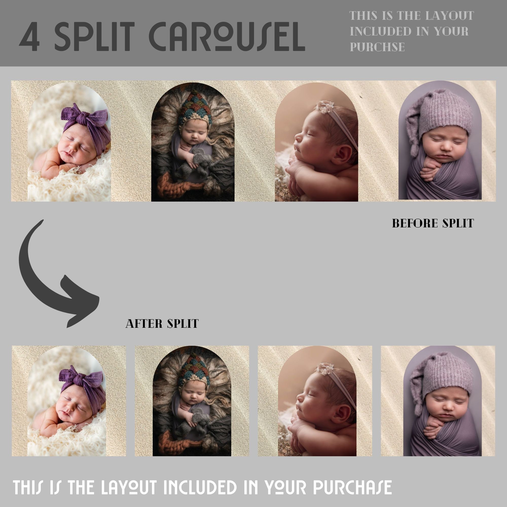 Carousel Instagram Template | Instagram Carousel Template Photography ...