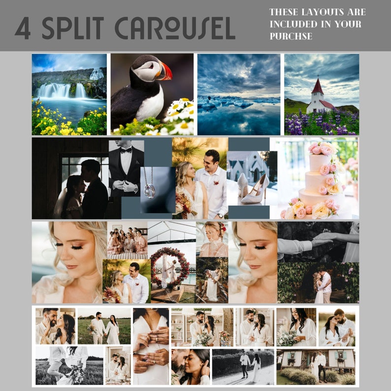 Carousel Instagram Template | Instagram Carousel Template Photography ...