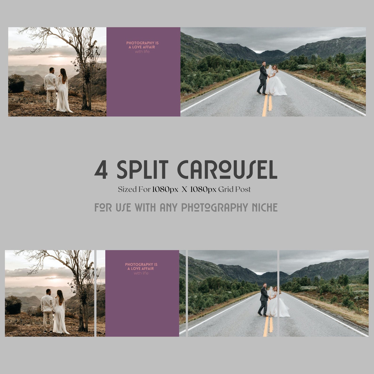 Carousel Instagram Template | Instagram Carousel Template Photography ...