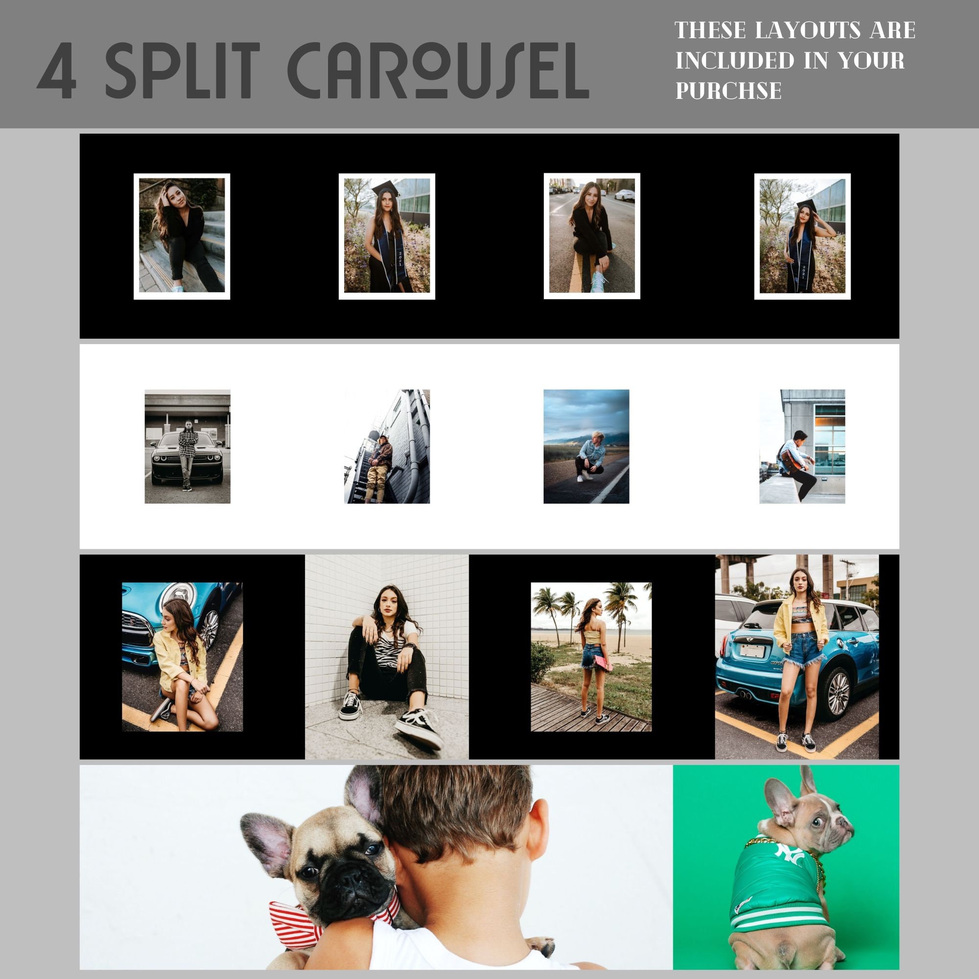 Carousel Instagram Template | Instagram Carousel Template Photography ...