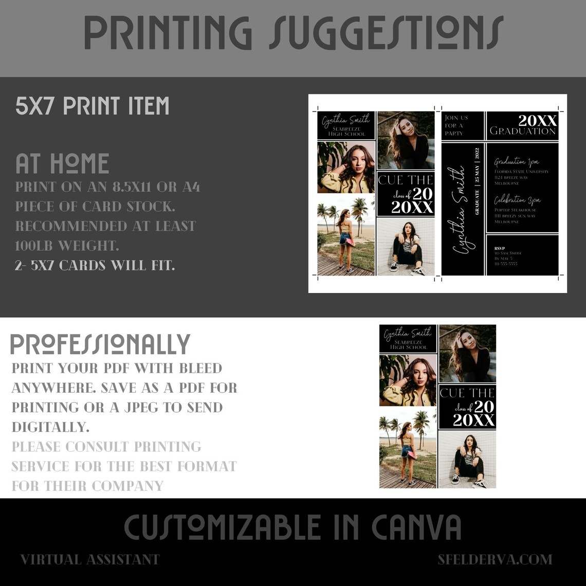 Save the Date Card | Save the Date Template With Photo | Engagement ...