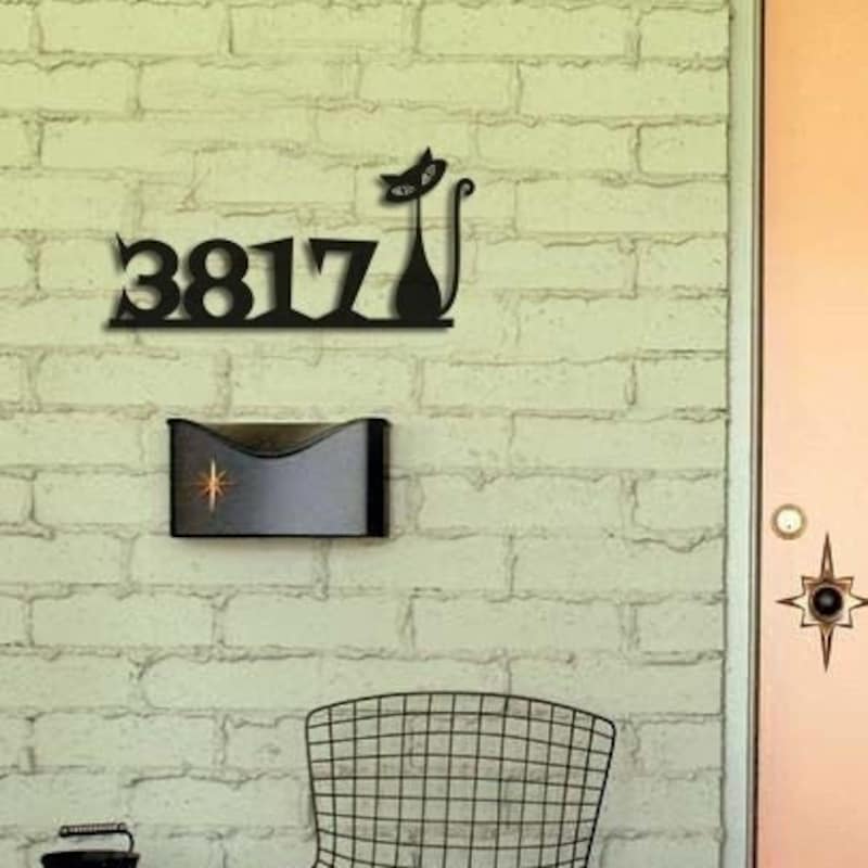 Mcm House Numbers - Etsy