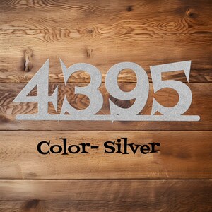 Modern House Numbers, Large House Address Numbers, Custom Address ...