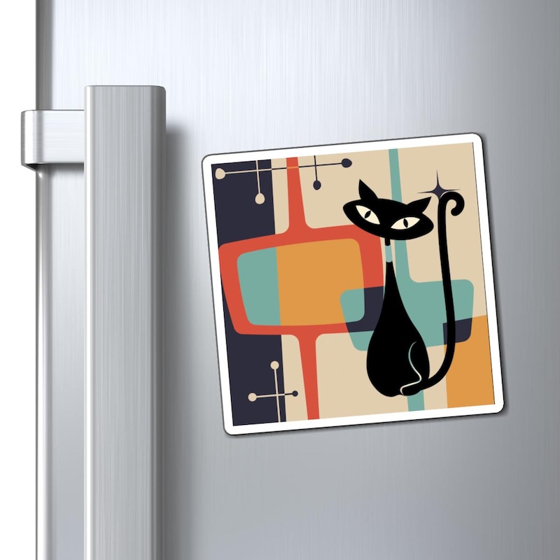 Mcm Cat Magnet - Etsy