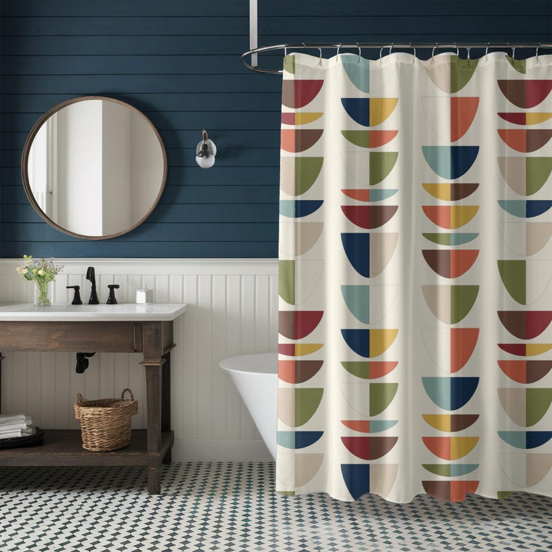 Rust Shower Curtain - Etsy