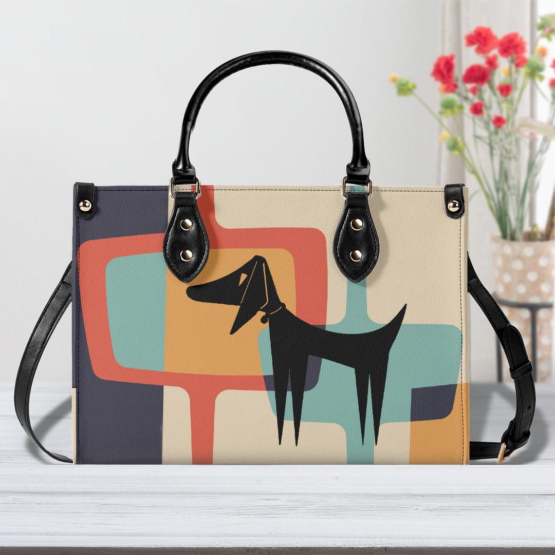 Atomic Dog Handbag Retro Shoulder Bag 50s Vintage Perfect Gift for Dog ...