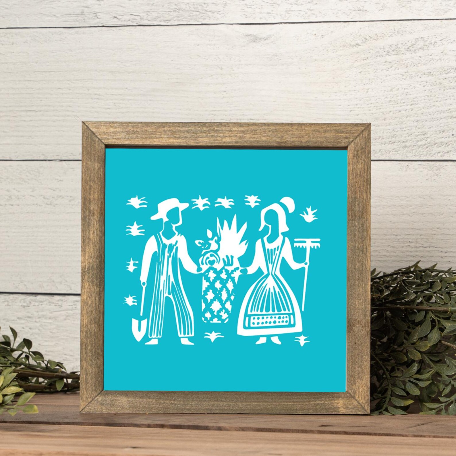 Pyrex Amish Butterprint Framed Wall Artwork Pyrex Butterprint ...