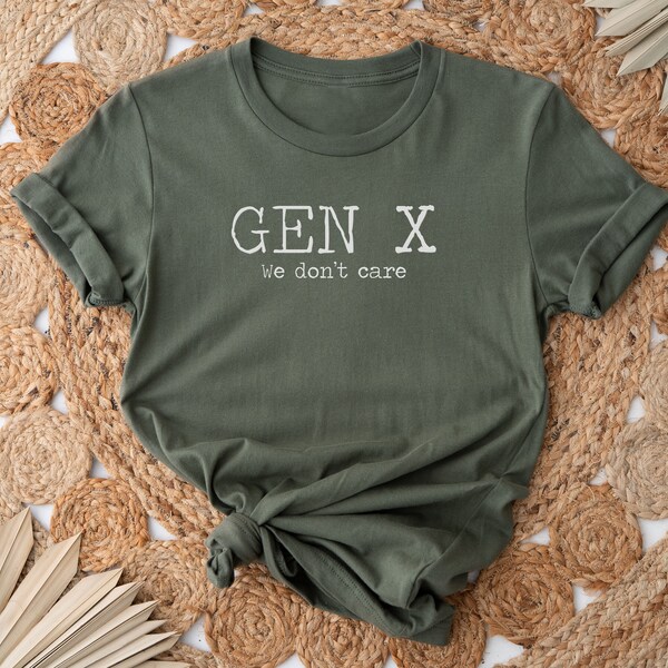Gen X Shirt - Etsy