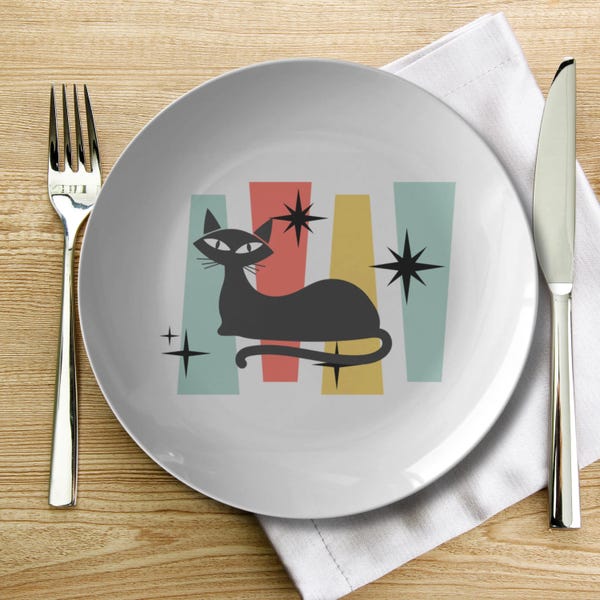Cat Dinnerware - Etsy