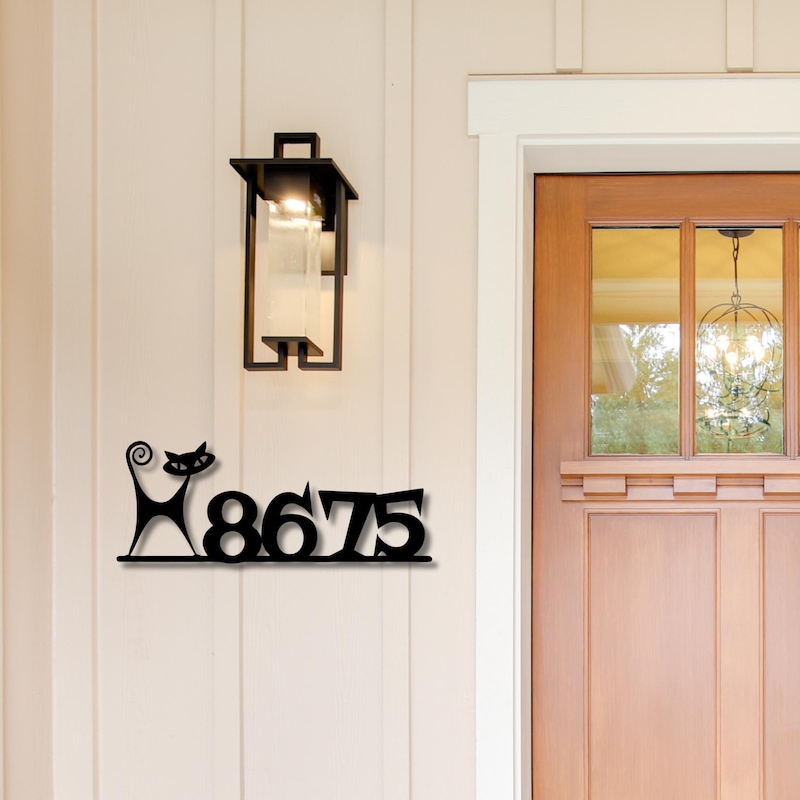 Colonial House Numbers - Etsy