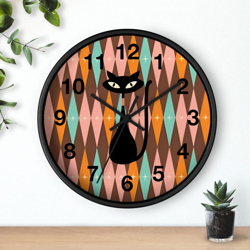 Felix the Cat Clock - Etsy