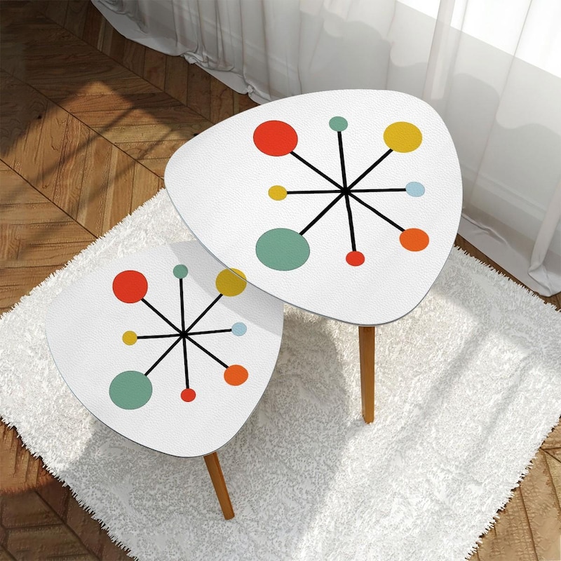 Vintage Lounge Side Tables - Etsy