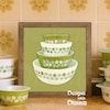 Vintage Pyrex Cinderella Box Poster Butterfly Gold, Original Pyrex Box ...
