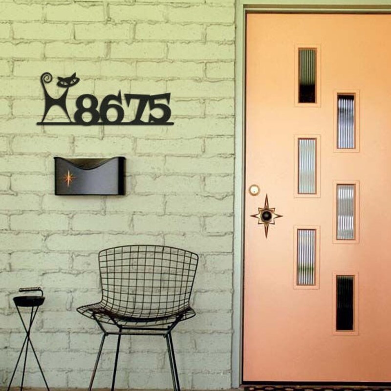 Colonial House Numbers - Etsy