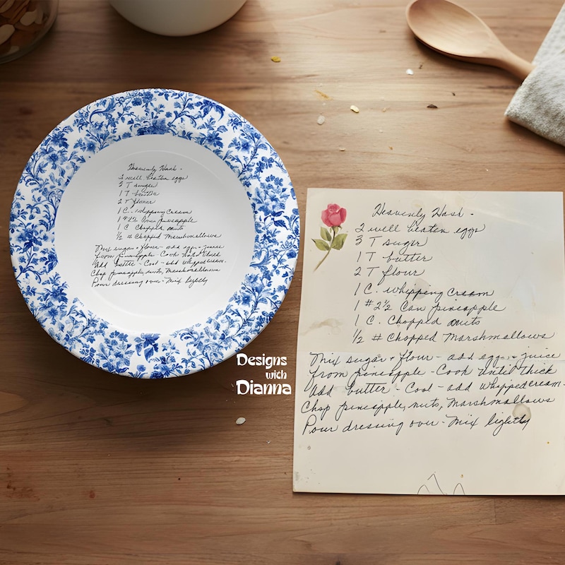 Handwritten Recipe - Etsy