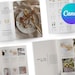 Jewelry Catalog Template, Fully Editable in Canva | Ebook | Magazine ...