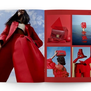 Colourful Premium Lookbook or Product Catalog Editable Canva Template ...