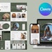 Yoga Instructor Website Design Template Editable in Canva Fitness ...