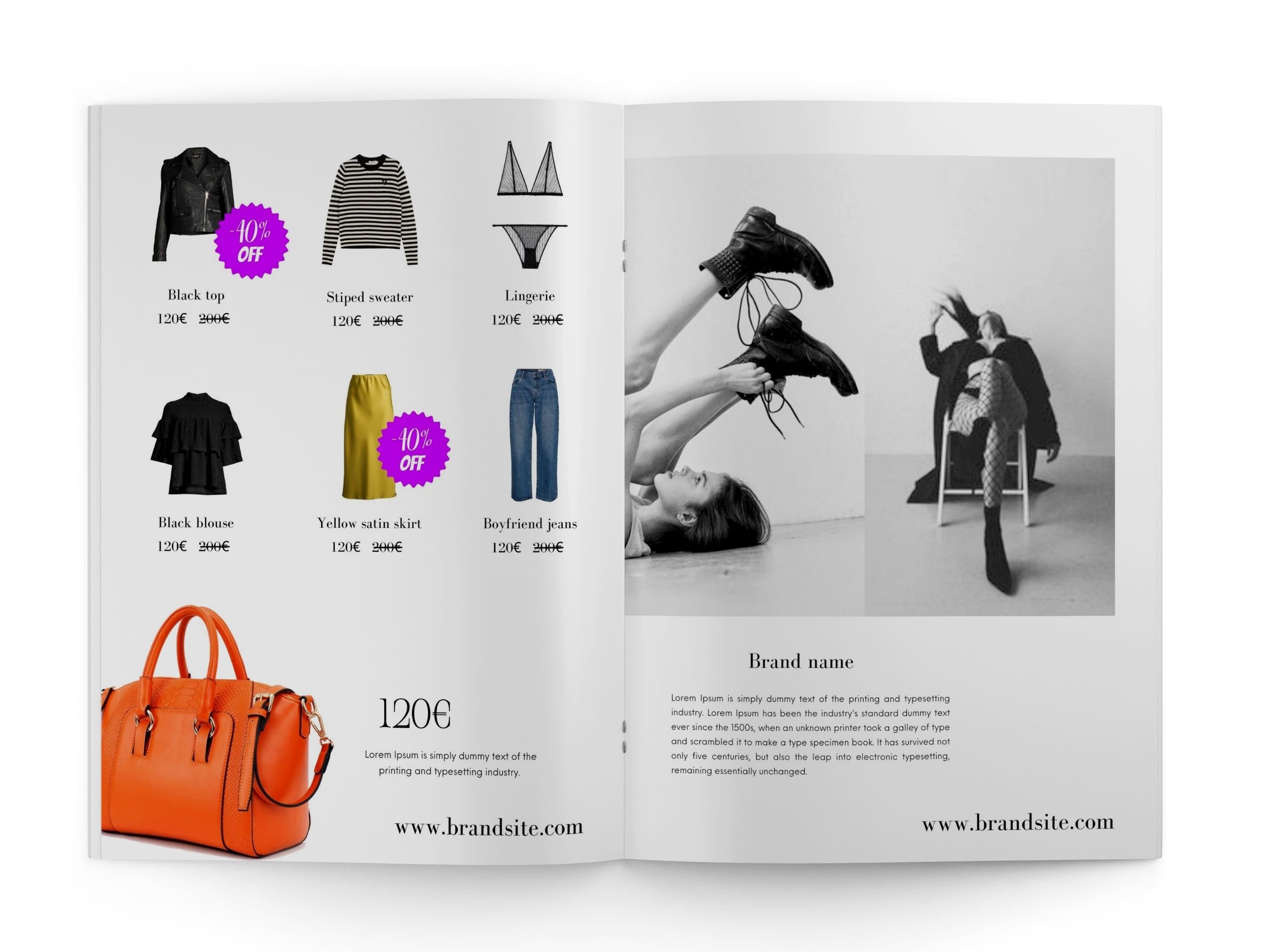 Sale Catalogue Template for Fashion Business, Fully Editable in Canva ...
