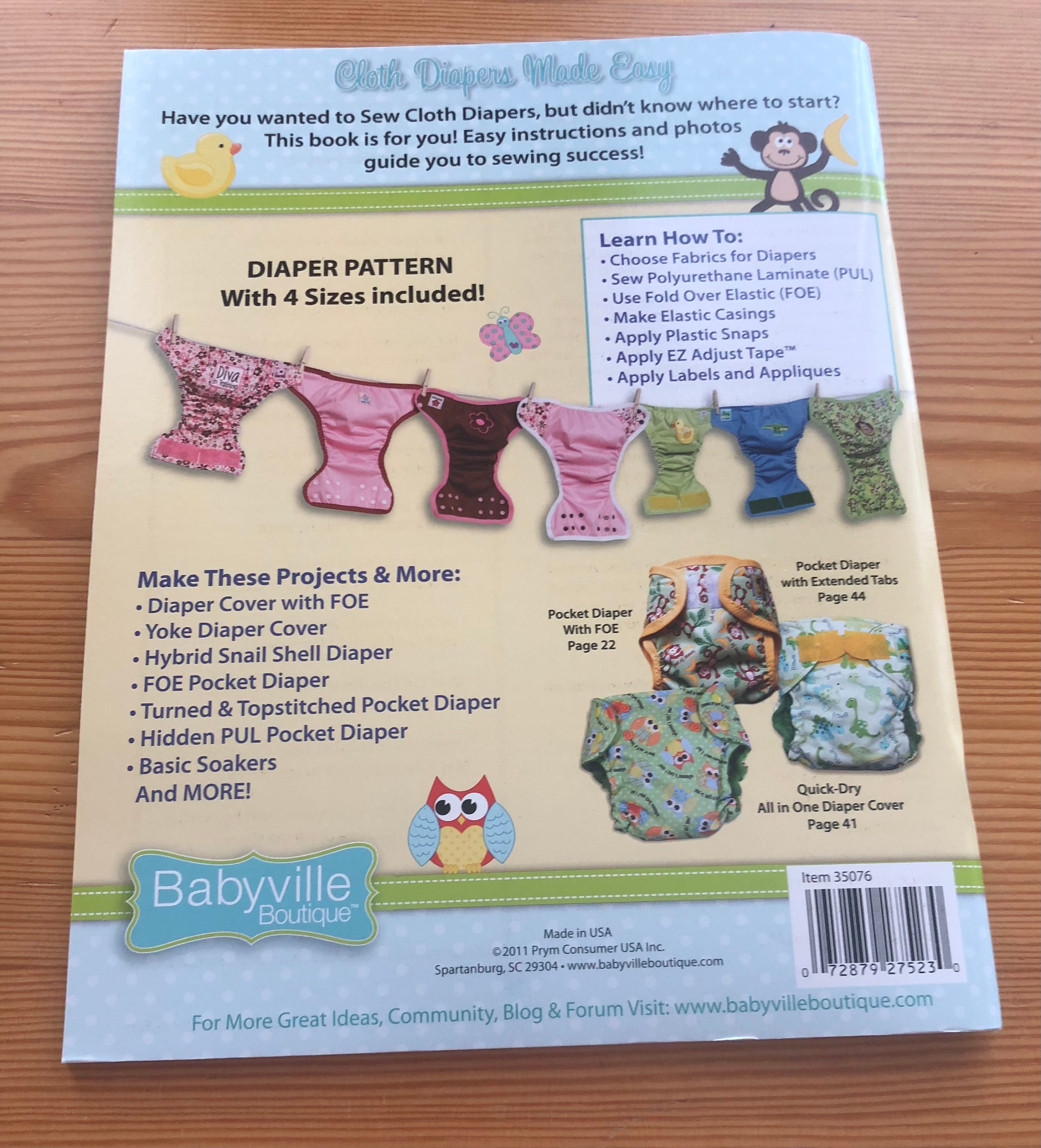Cloth Diapers Pattern - Etsy