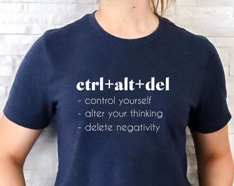 Ctrl Alt Delete Shirt - Etsy