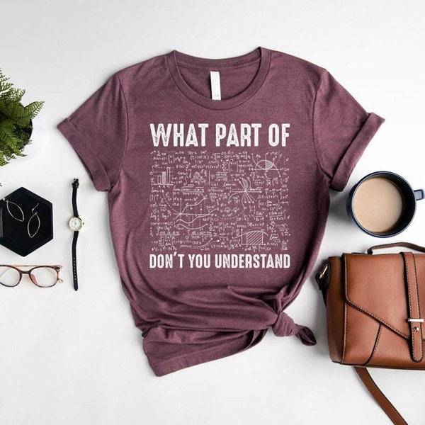 Funny Math T Shirt - Etsy