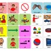 Digital AAC Color Coded Communication Boards for Nonverbal, Preverbal ...