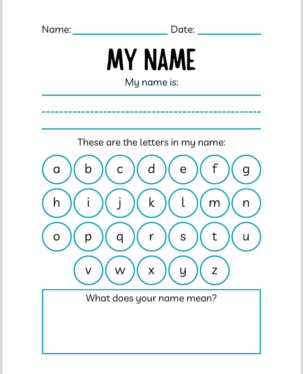 Preschool Alphabet Workbook (108 Pages) - Etsy