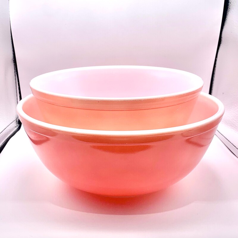 Pink Pyrex Bowls - Etsy
