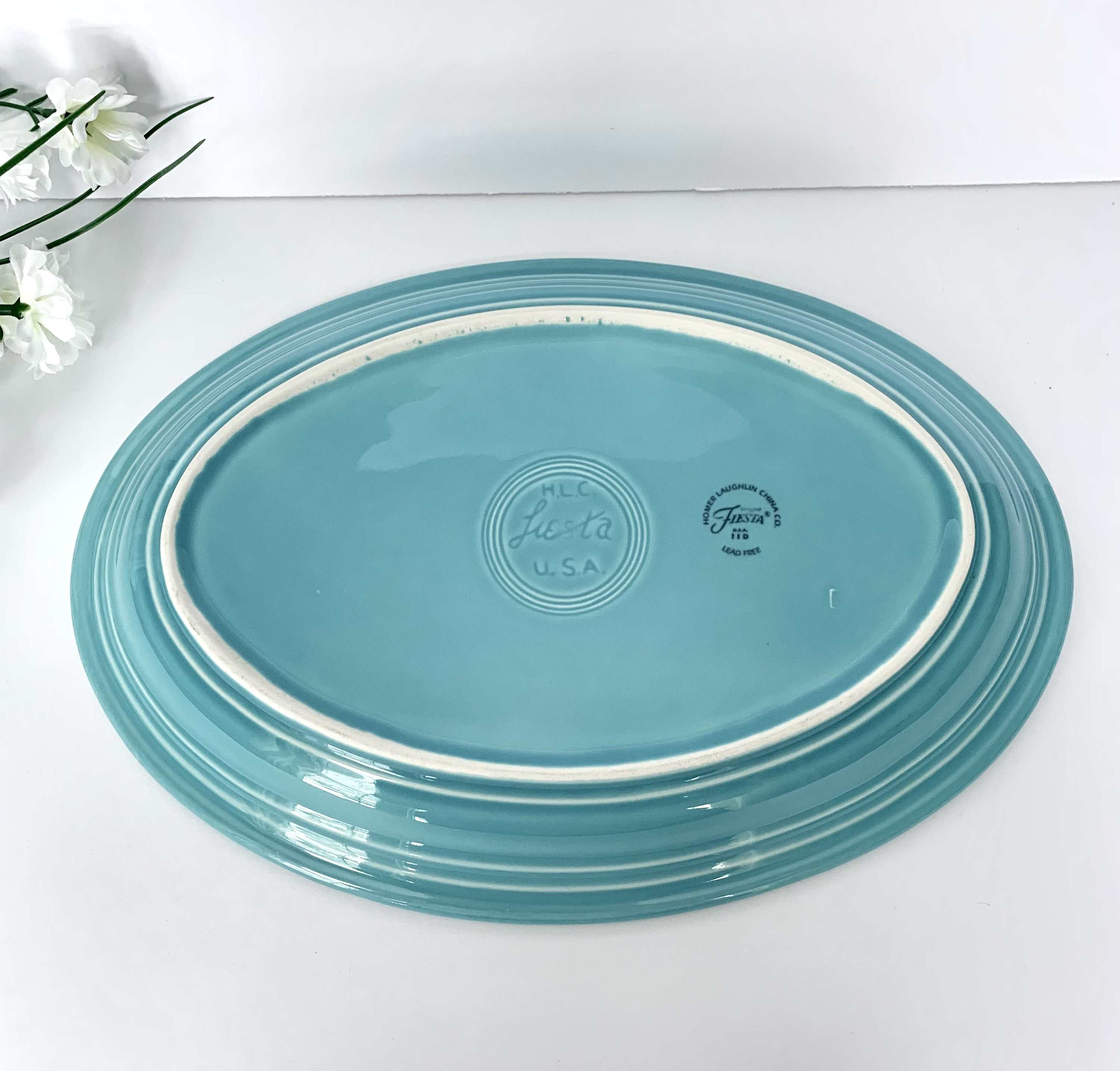 Fiestaware Large Oval Platters 1990s - Etsy