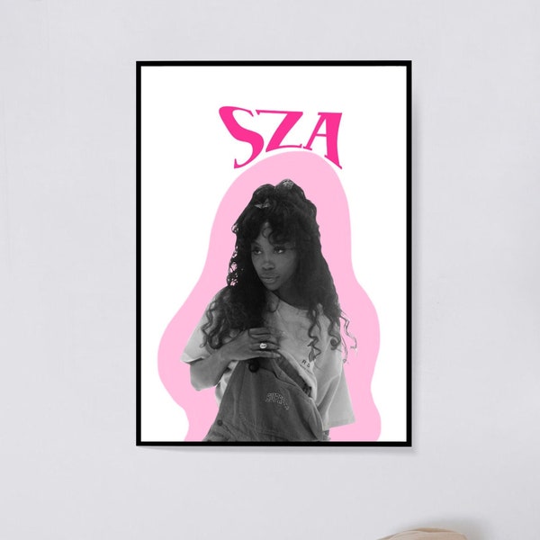 Wall Posters Sza - Etsy